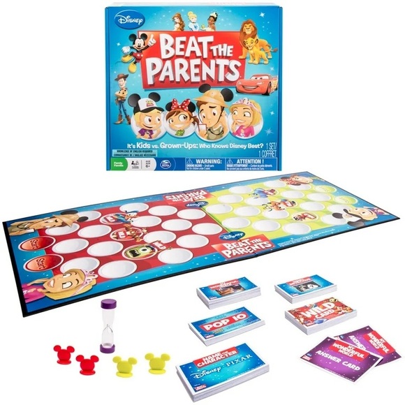 Disney | Games | Disney Beat The Parents Board Game | Poshmark